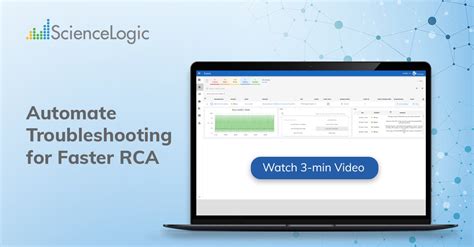Automate Troubleshooting For Faster Rca Sciencelogic