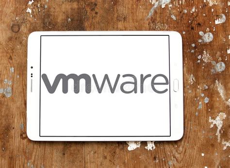 Vmware Computer Software Company Logo Editorial Photo Image Of