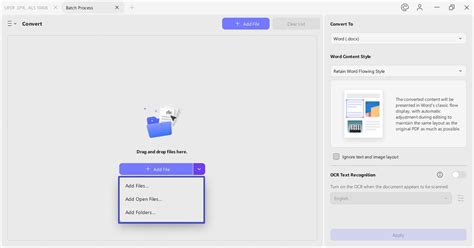 Batch PDF With UPDF On WIndows UPDF