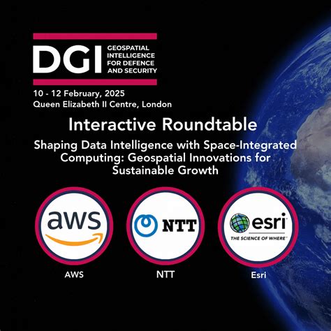 Dgi Dgi2025 Geospatialintelligence Gis Security Deeptech Dualuse Dgi Defence