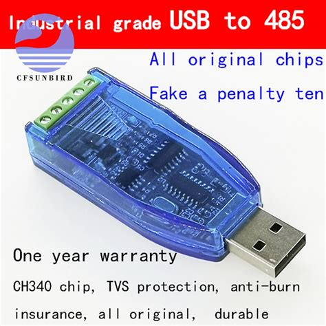 Industrial Usb To Rs485 Communication Module Bidirectional Half Duplex