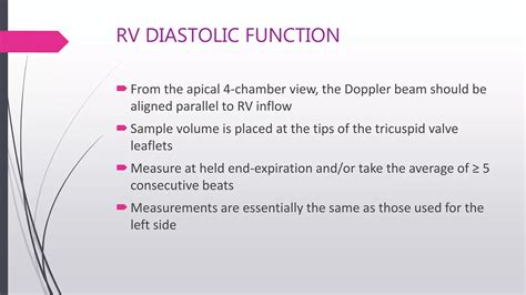 Echo Assessment Of RV Function PPTX