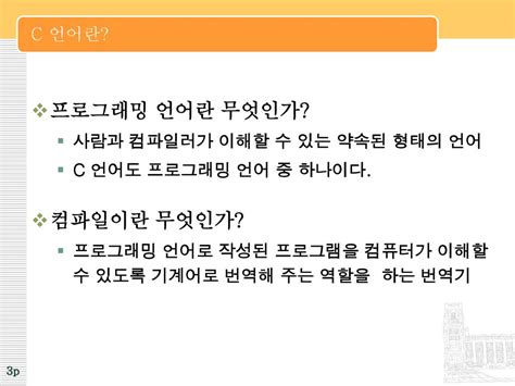 C 프로그램의 시작 C와의 첫 만남 Ppt Download