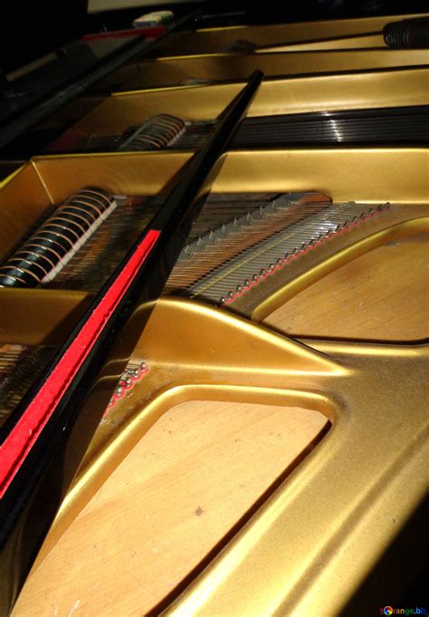 The Strings Of The Piano Free Image 42904