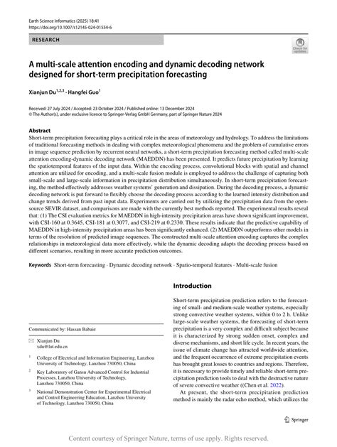 A Multi Scale Attention Encoding And Dynamic Decoding Network Designed