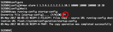 Configure Remote Network Monitoring Rmon Alarms On A Switch Through