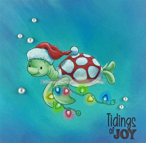 Crissys Art And Heart Turtle Christmas Lights