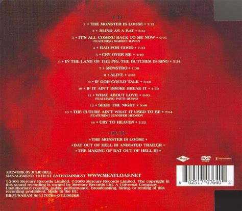 Meat Loaf Bat Out Of Hell Iii Album Gallery
