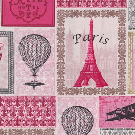 Eiffel Tower Quilt Panel Etsy