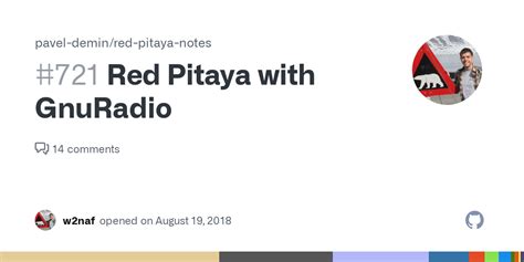 red pitaya with gnuradio · issue 721 · pavel demin red pitaya notes