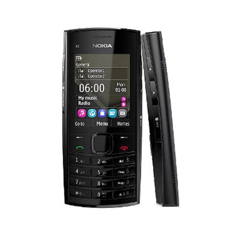 Nokia X Mobile Keypad Black