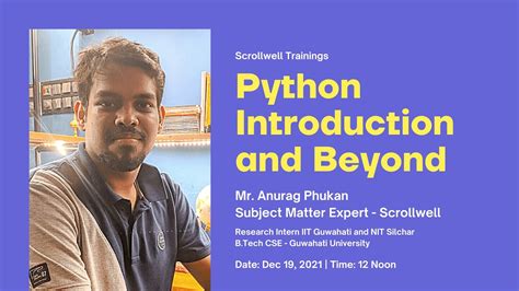 Python Workshop Introduction And Beyond Youtube