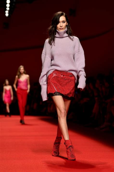 Bella Hadid Sexy Catwalk Hot Celebs Home