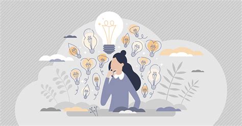 창의성으로 아이디어를 수집하고 작은 사람 개념브레인 스토밍 개념에 대한 스톡 벡터 아트 및 기타 이미지 개념 고름 미국 Istock