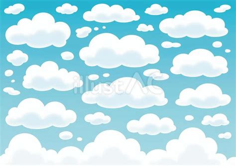 免費矢量 各種雲 42