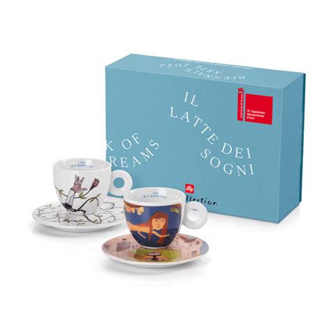Illy® Колекция Biennale 2022 Сет от 2 чаши за капучино Illy Shop