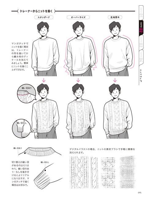おしゃれな衣服の描き方 カジュアルウェアから学生服まで ホビージャパンの技法書