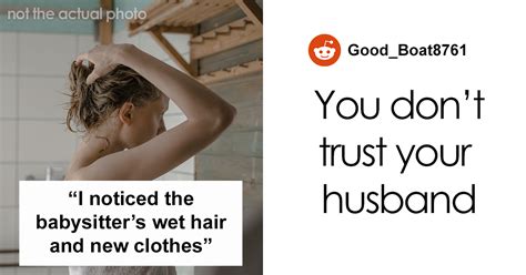 Woman Catches Babysitter Right After She Took A Shower At Their House