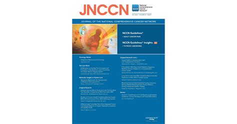 New Research In Jnccn Offers Reassurance About Localized Prostate Cancer Prognosis