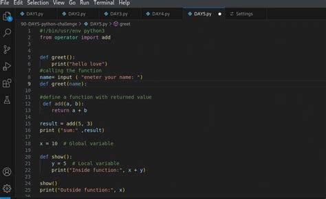 90dayspythonchallenge python 90daysofcode pythonchallenge tina kelvin