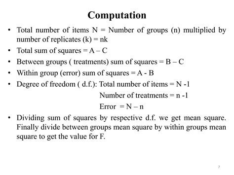ANOVA BIOstat Short Explaination Pptx