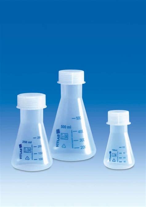 Promo Labu Erlenmeyer Plastik Erlenmeyer Flask 100 Ml Vitlab Diskon 17 Di Seller Mahanani