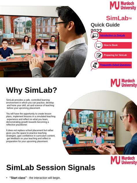 Simlab Quick Guide 2022 Unsw Middle School Nate Pdf Learning Lesson Plan