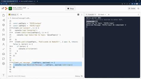 Exemplo Simples Com Mqtt E Nodejs Youtube