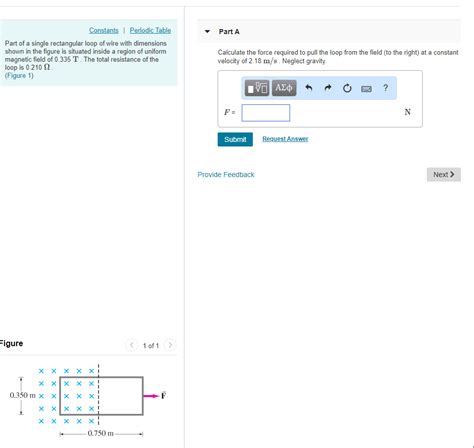 Solved Constants Periodic Table Part A Part Of A Single Chegg Com