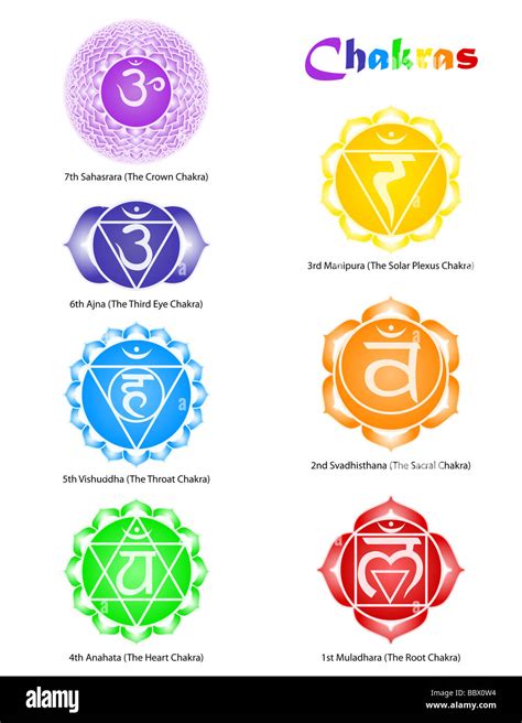The 7 Chakra Symbols To Know The Meaning Of Each Chakra Symbol Ydfjtk