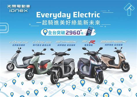 Ionex光陽電動車 車種齊備 日報 工商時報
