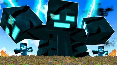 Unleashing Witherzilla In My Minecraft World Youtube