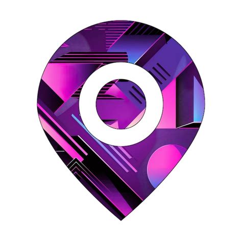 Image Icons Marker 80s Style Background Tech Premium Ai Generated Image