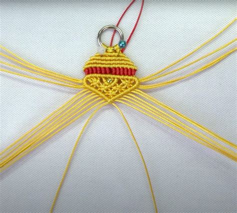 How To Make A DIY Elephant Macrame Keychain
