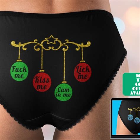 Christmas Underwear Etsy