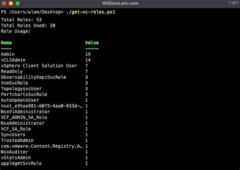Quick Tip Audit Vcenter Server Role And Permission Usage Mohammed Viquar Ahmed