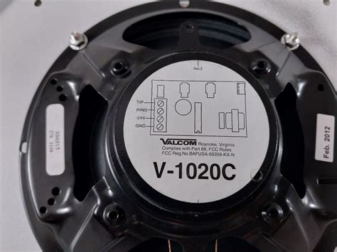 Valcom V 1020c Ceiling Speaker Aeliya Marine