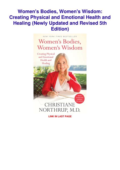 Ppt Download Book Pdf Womens Bodies Womens Wisdom Creating Physical And Emotional Health