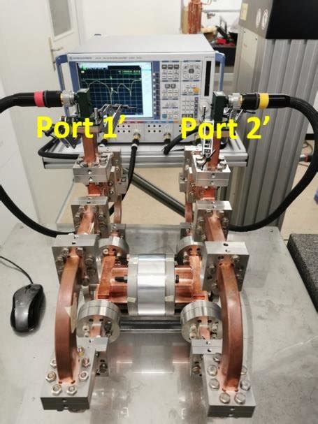The Assembly Of Two End Part Prototype And An Aluminium Waveguide