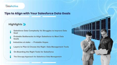 Tips To Align With Your Salesforce Data Goals Ppt