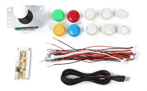 Joystick Para Raspberry Pi Cy 822a Diy Game Buttons Rocker Meses Sin Interés