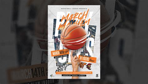 Basketball Flyer Template Photoshop On Behance