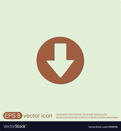 Web Arrow Royalty Free Vector Image VectorStock