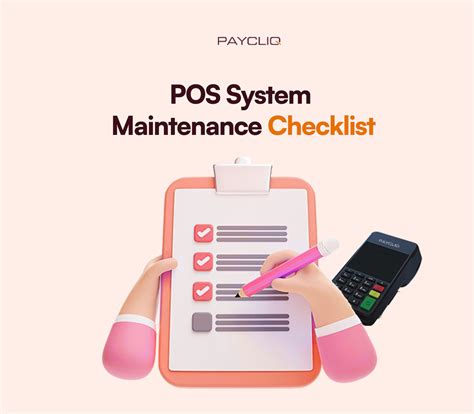 Pos Maintenance Complete Checklist Paycliq Africa