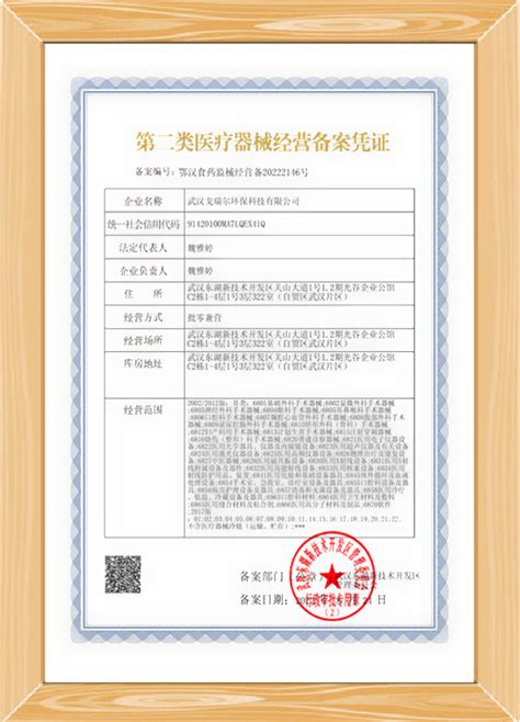 荣誉资质 武汉戈瑞尔环保科技有限公司