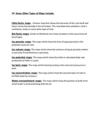 Geological Subsurface Maps DOCX