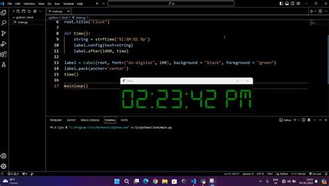 Lijith R S On Linkedin Internship Pythonprogramming Digitalclock Learning Codingjourney