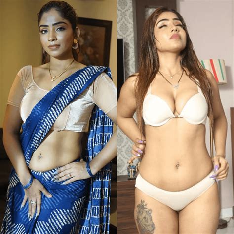 aayushi saree vs bikini indian web series actress r sareevsbikini
