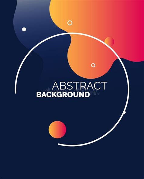 Gradient Abstract Shapes Cover Collection Stock Vector Illustration Of Gradient Abstract