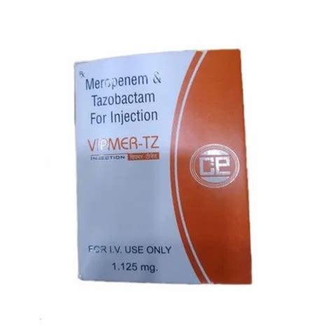 Meropenem And Tazobactum Injection For Iv Use Only At ₹ 500 Piece In Meerut